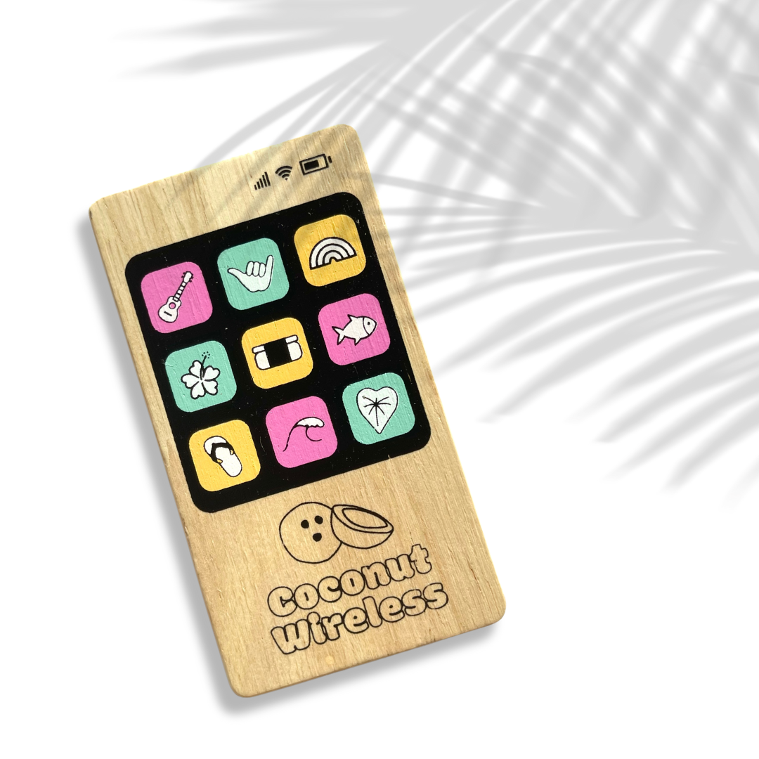 Coconut Wireless Toy Phone – Keiki Kaukau